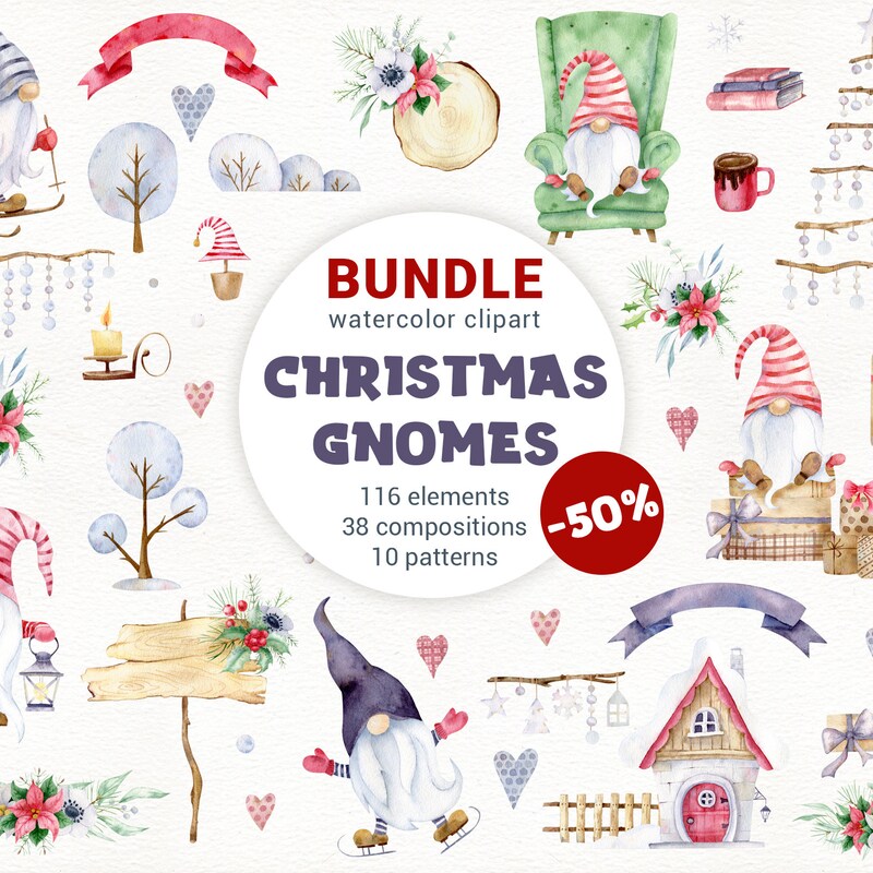 Scandinavian Clipart - Etsy