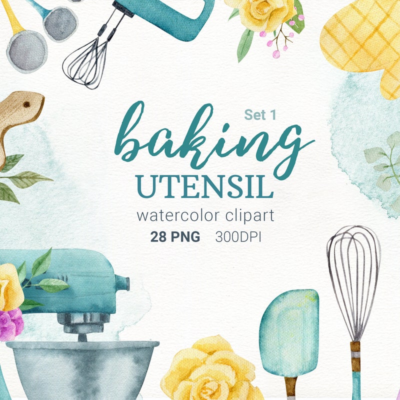 Baking Clipart - Etsy