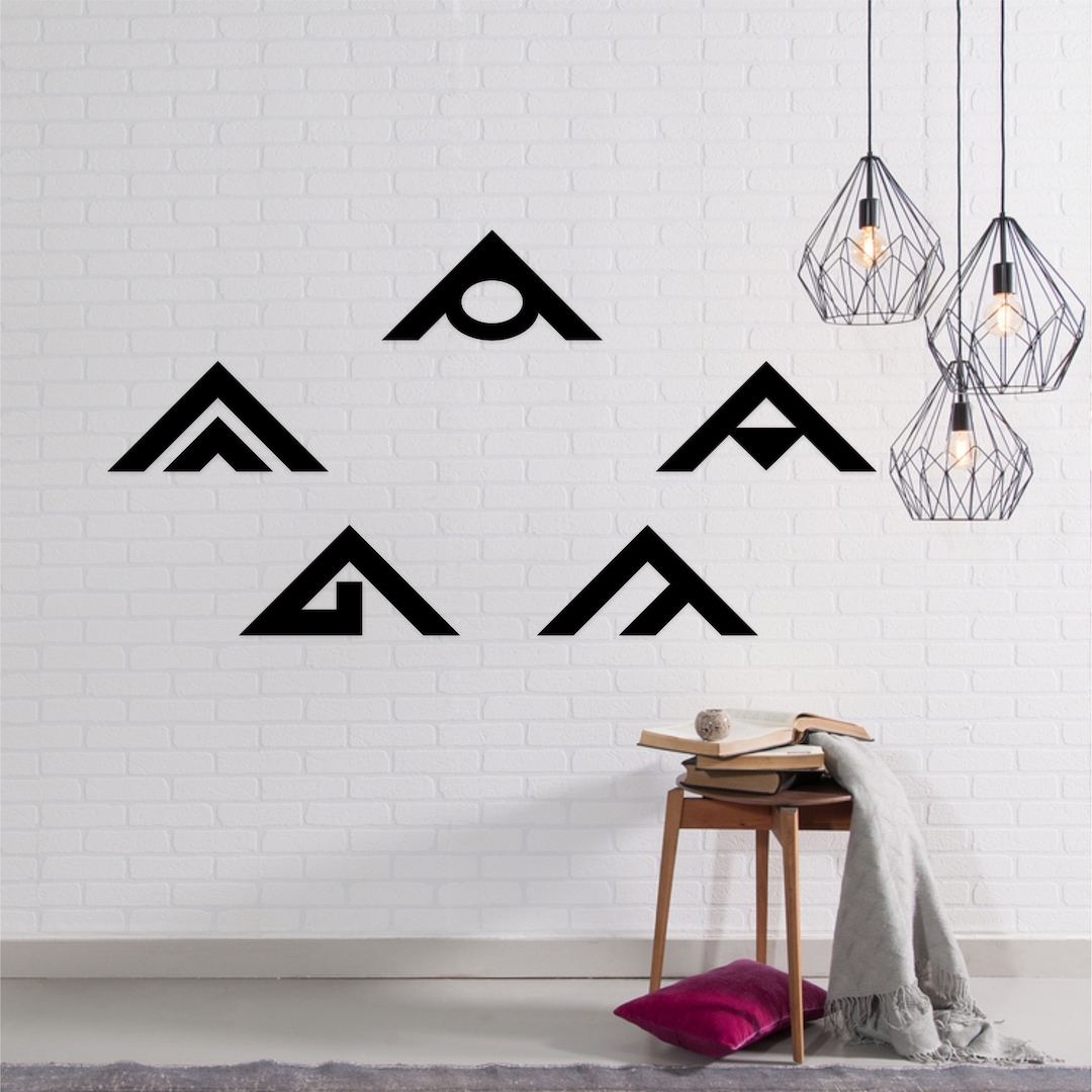 Horizon Zero Dawn Cauldron Symbols: Wooden Wall Decor Set - Etsy