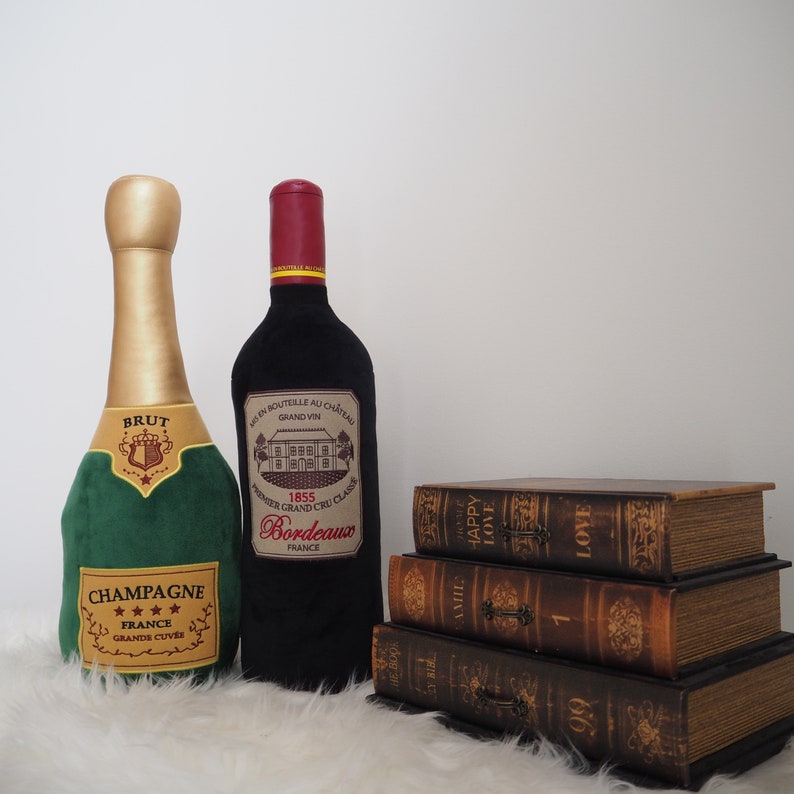 Jumbo Bordeaux Cushion by Wineplush - Etsy