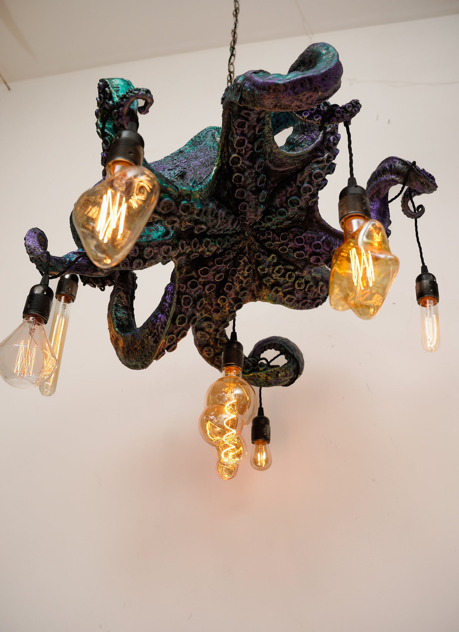 Octopus Tentacle Chandelier Cthulhu Mythos Fantasy Gift Steampunk ...