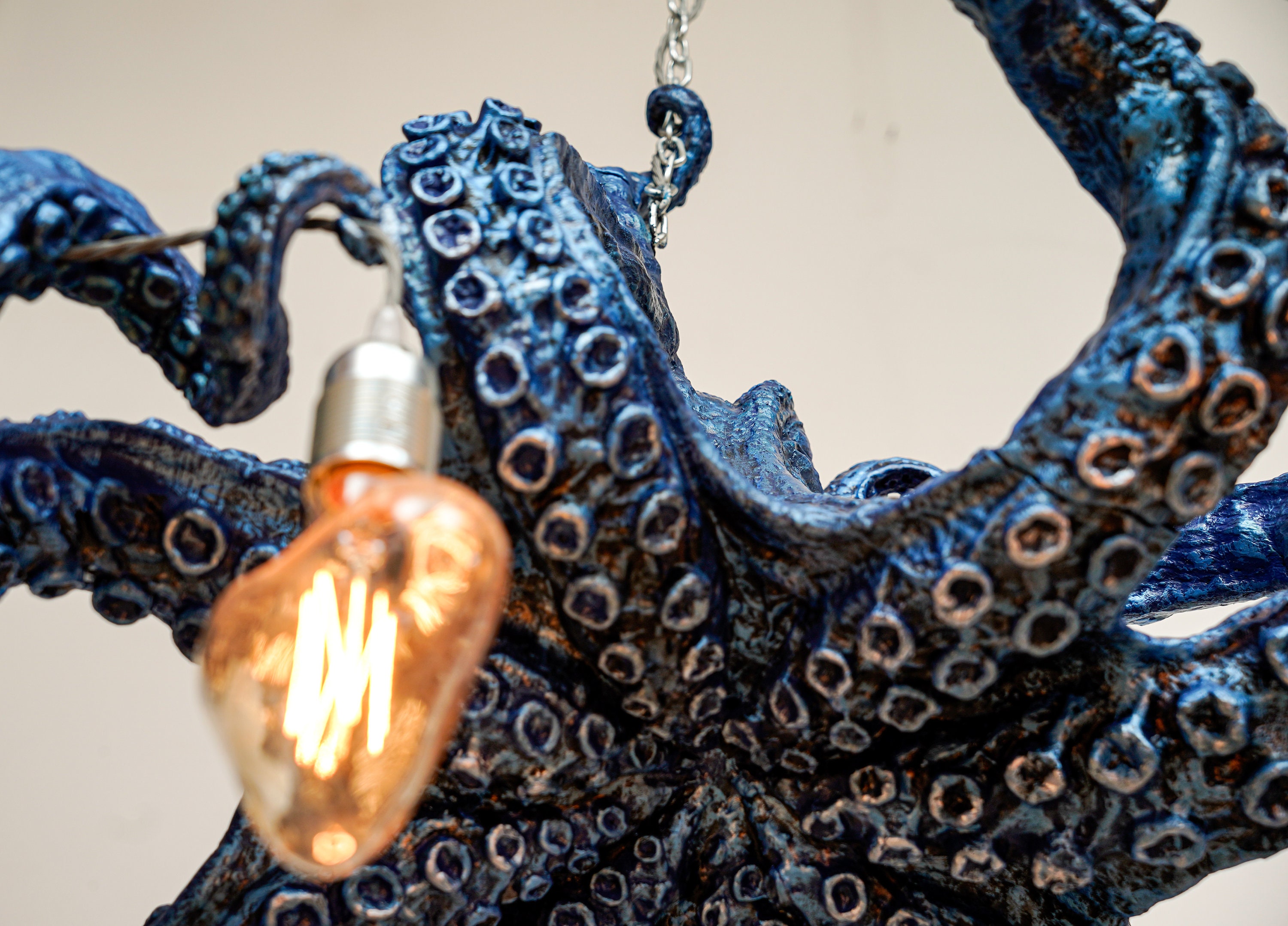 Octopus Tentacle Chandelier Cthulhu Mythos Fantasy Gift Steampunk ...