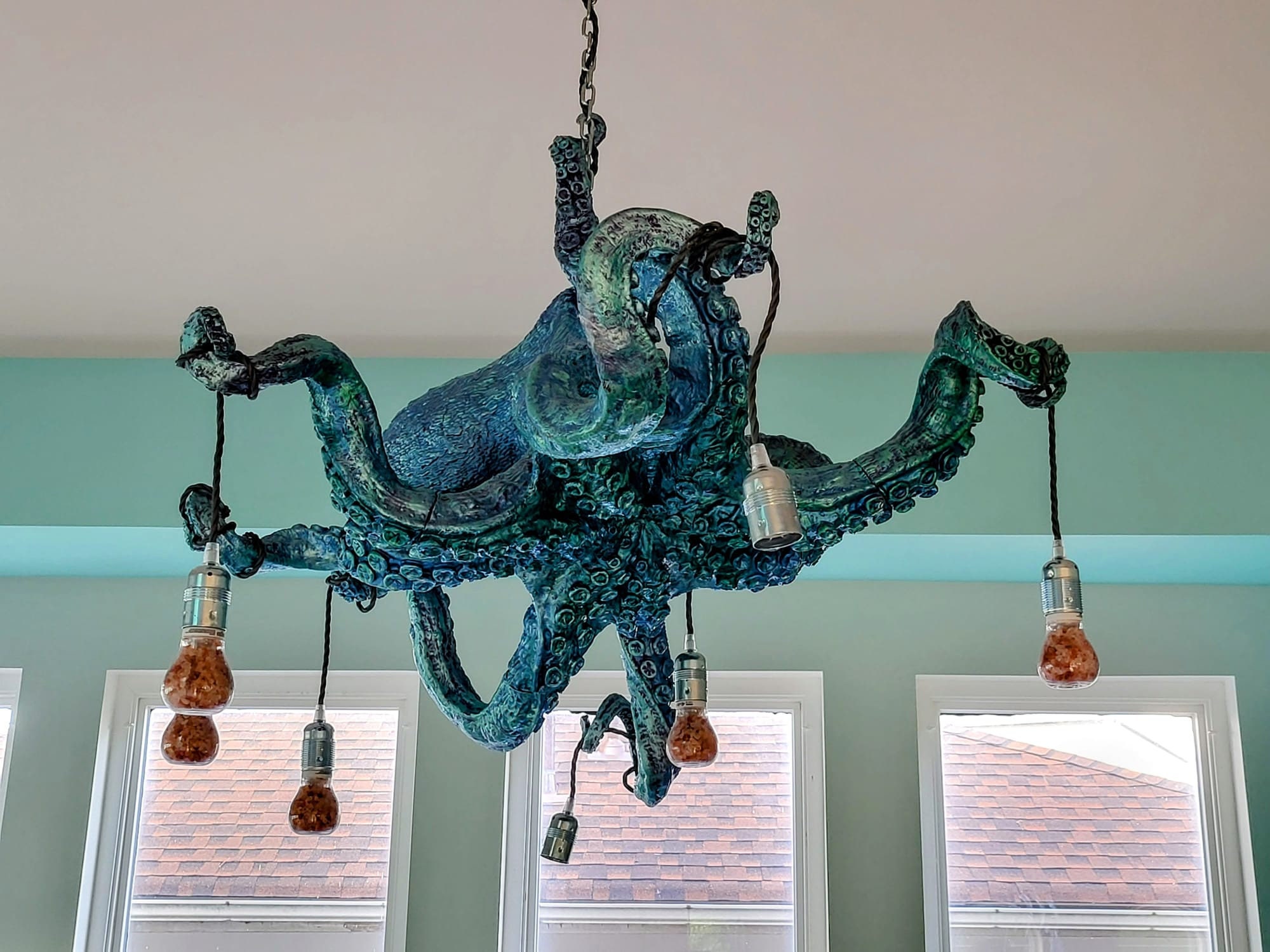 Octopus Tentacle Chandelier Cthulhu Mythos Fantasy Gift Steampunk ...
