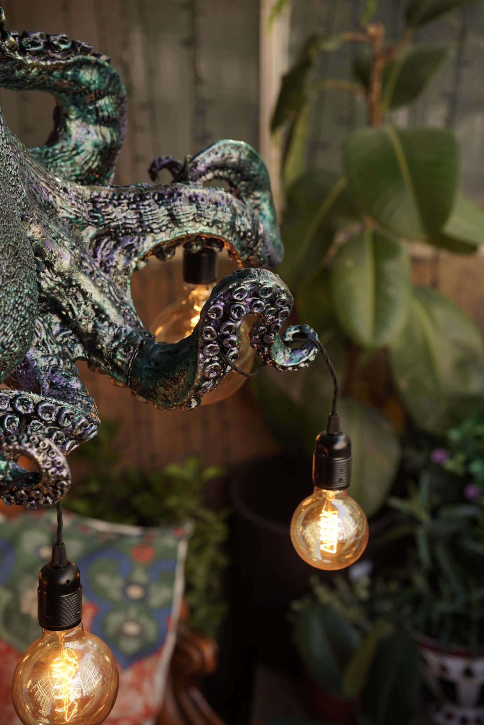 Octopus Tentacle Chandelier Cthulhu Mythos Fantasy Gift Steampunk ...