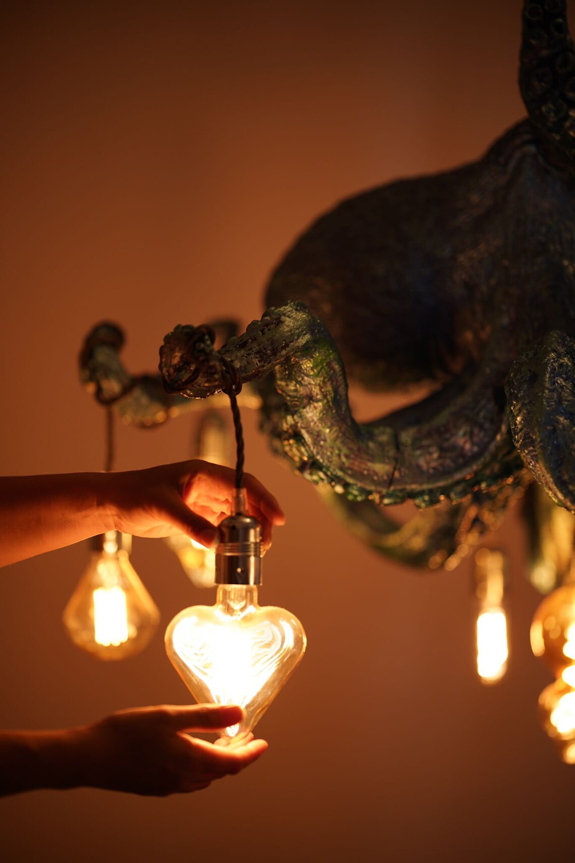 Octopus Tentacle Chandelier Cthulhu Mythos Fantasy Gift Steampunk ...