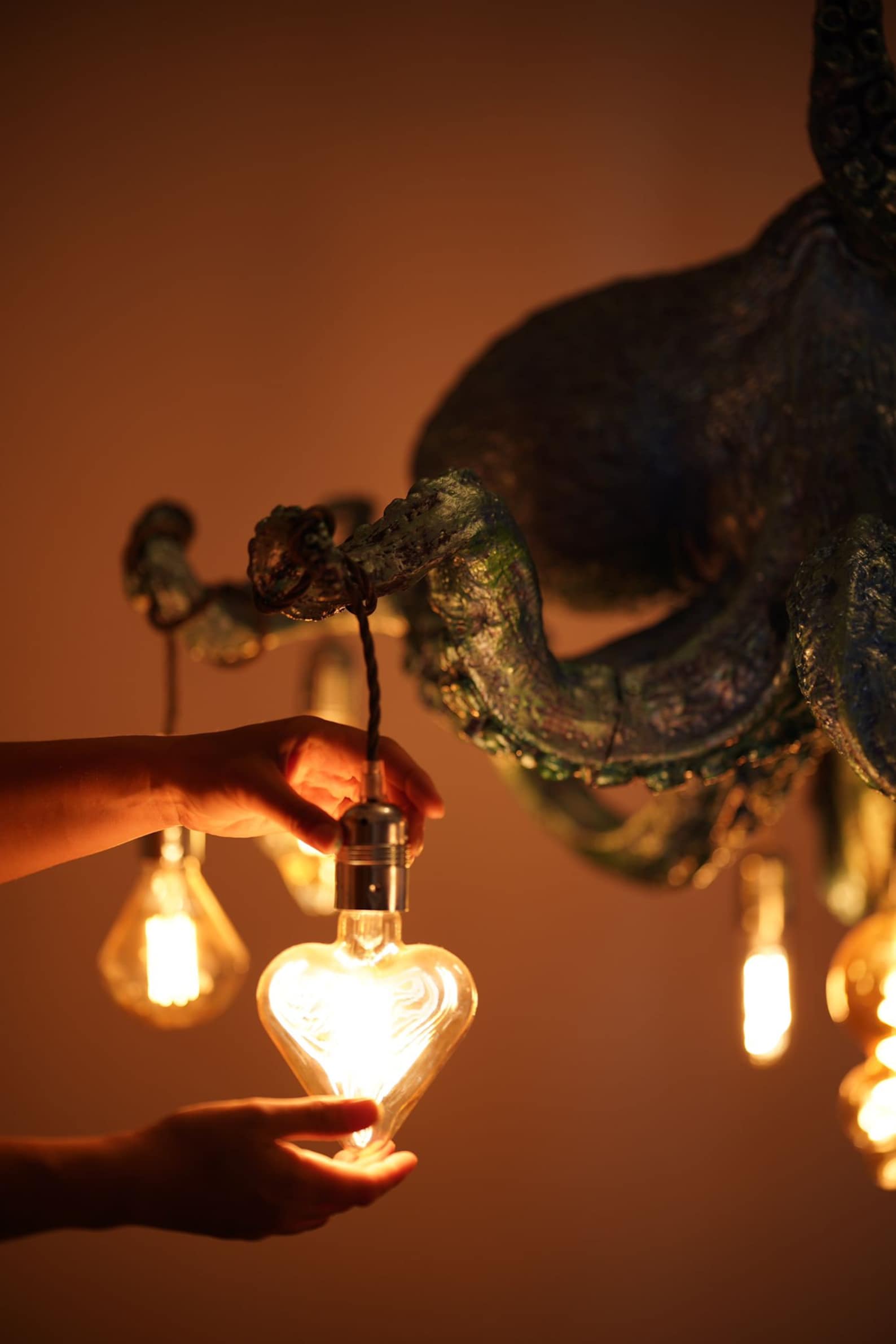 Octopus Tentacle Chandelier Cthulhu Mythos Fantasy Gift Steampunk ...