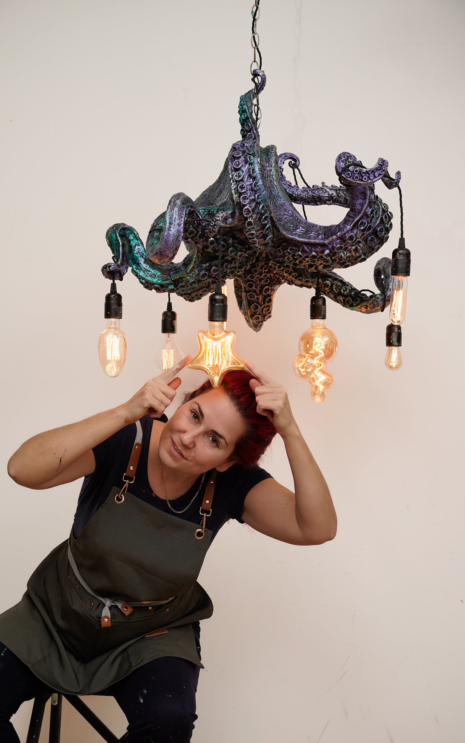 Octopus Tentacle Chandelier Cthulhu Mythos Fantasy Gift Steampunk ...
