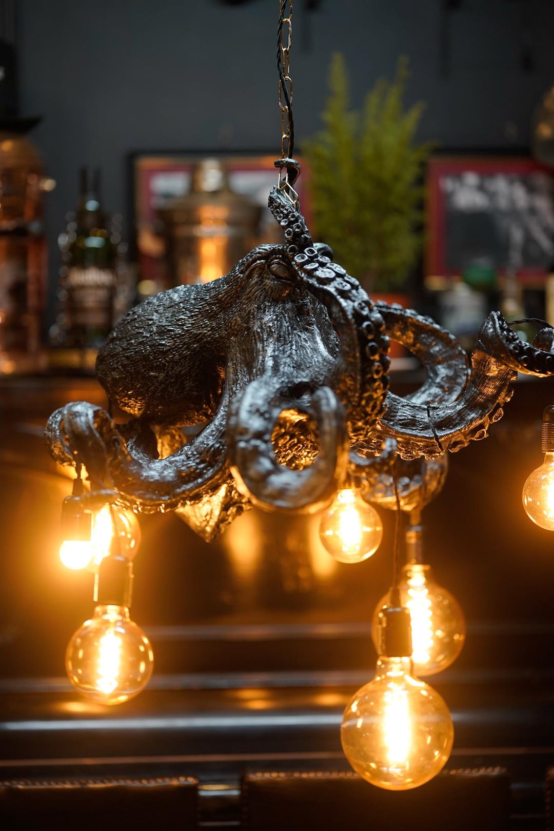 Octopus Tentacle Chandelier Cthulhu Mythos Fantasy Gift Steampunk ...