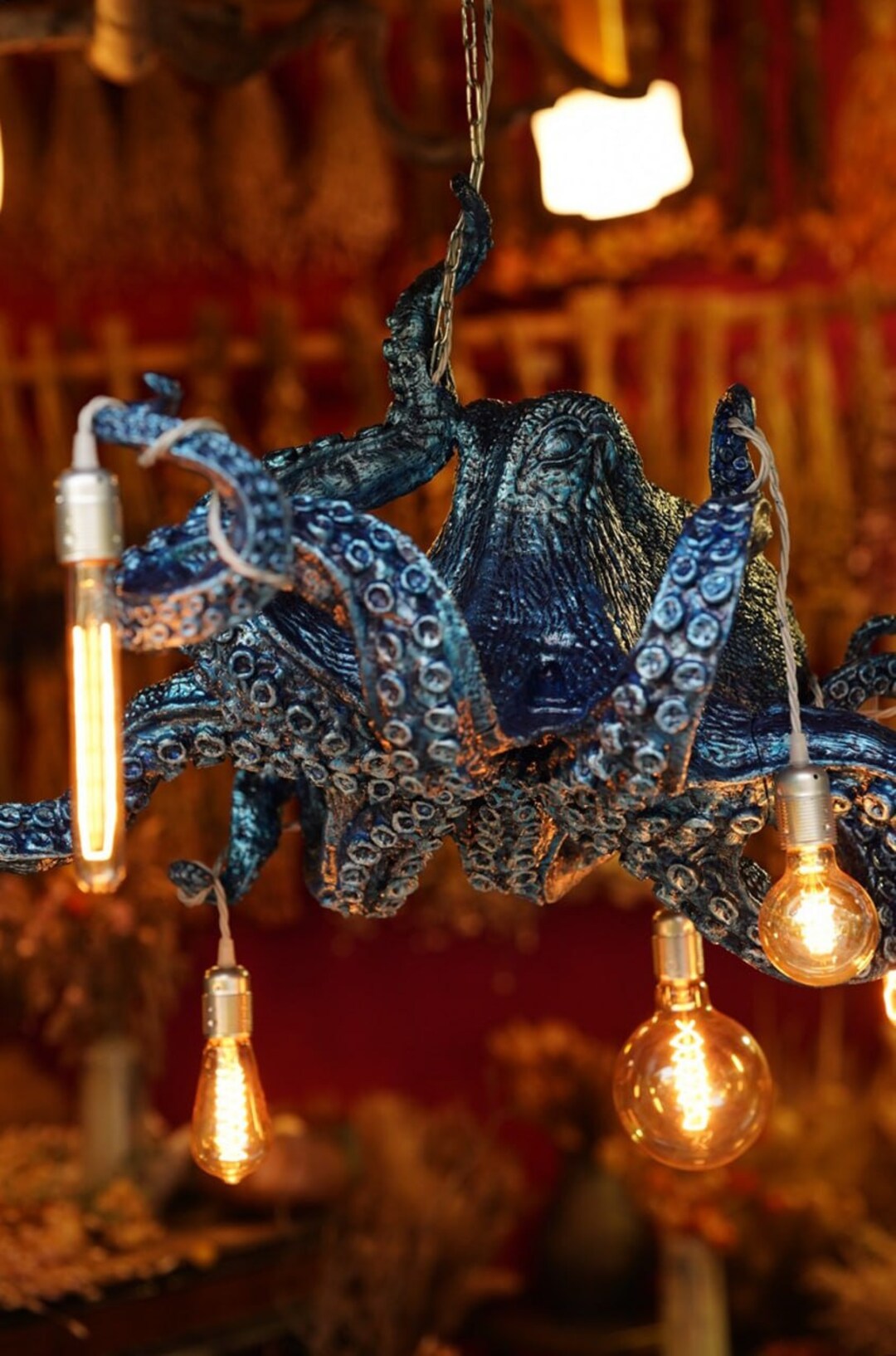 Octopus Tentacle Chandelier Cthulhu Mythos Fantasy Gift Steampunk ...