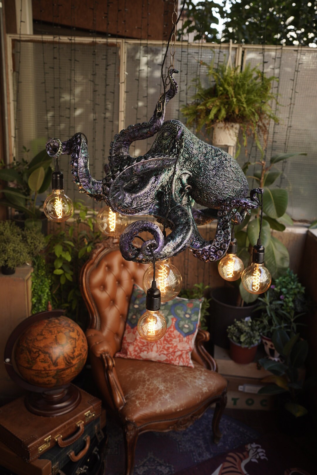 Octopus Tentacle Chandelier Cthulhu Mythos Fantasy Gift Steampunk ...