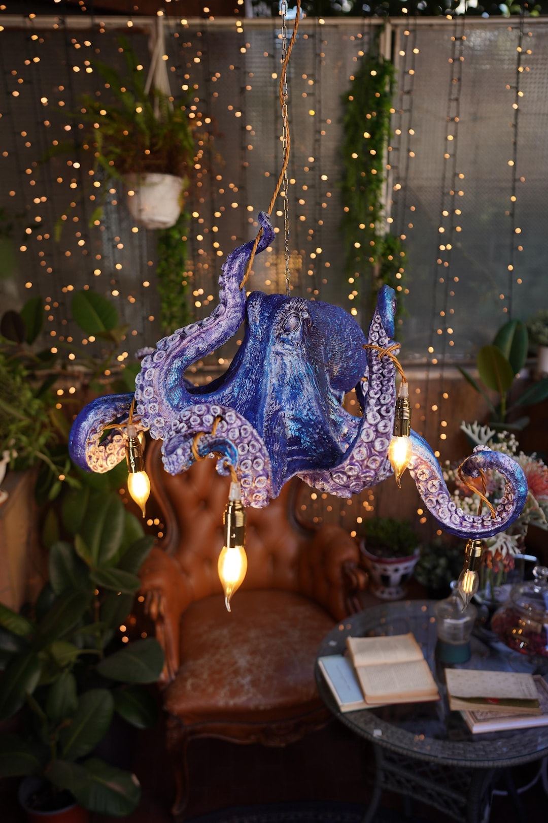 Octopus Tentacle Chandelier Cthulhu Mythos Fantasy Gift Steampunk ...