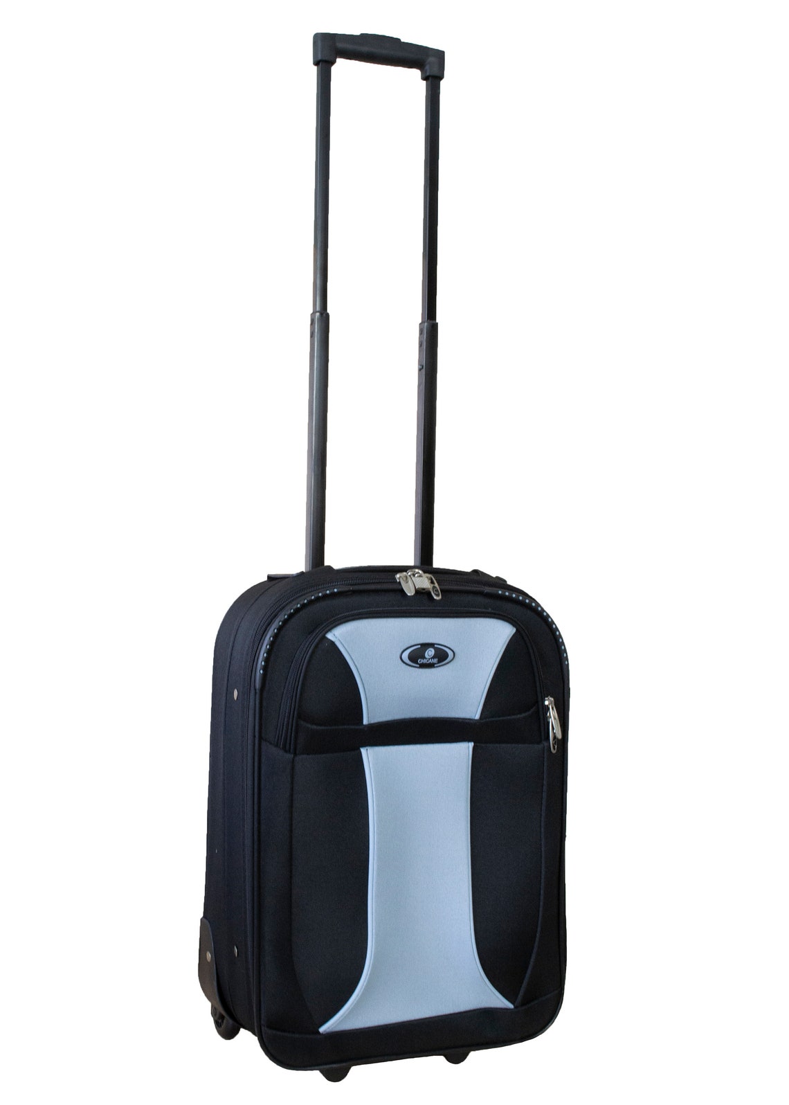 Lightweight 2 Wheel Soft Case Suitcase Travel Luggage Grey & - Etsy UK