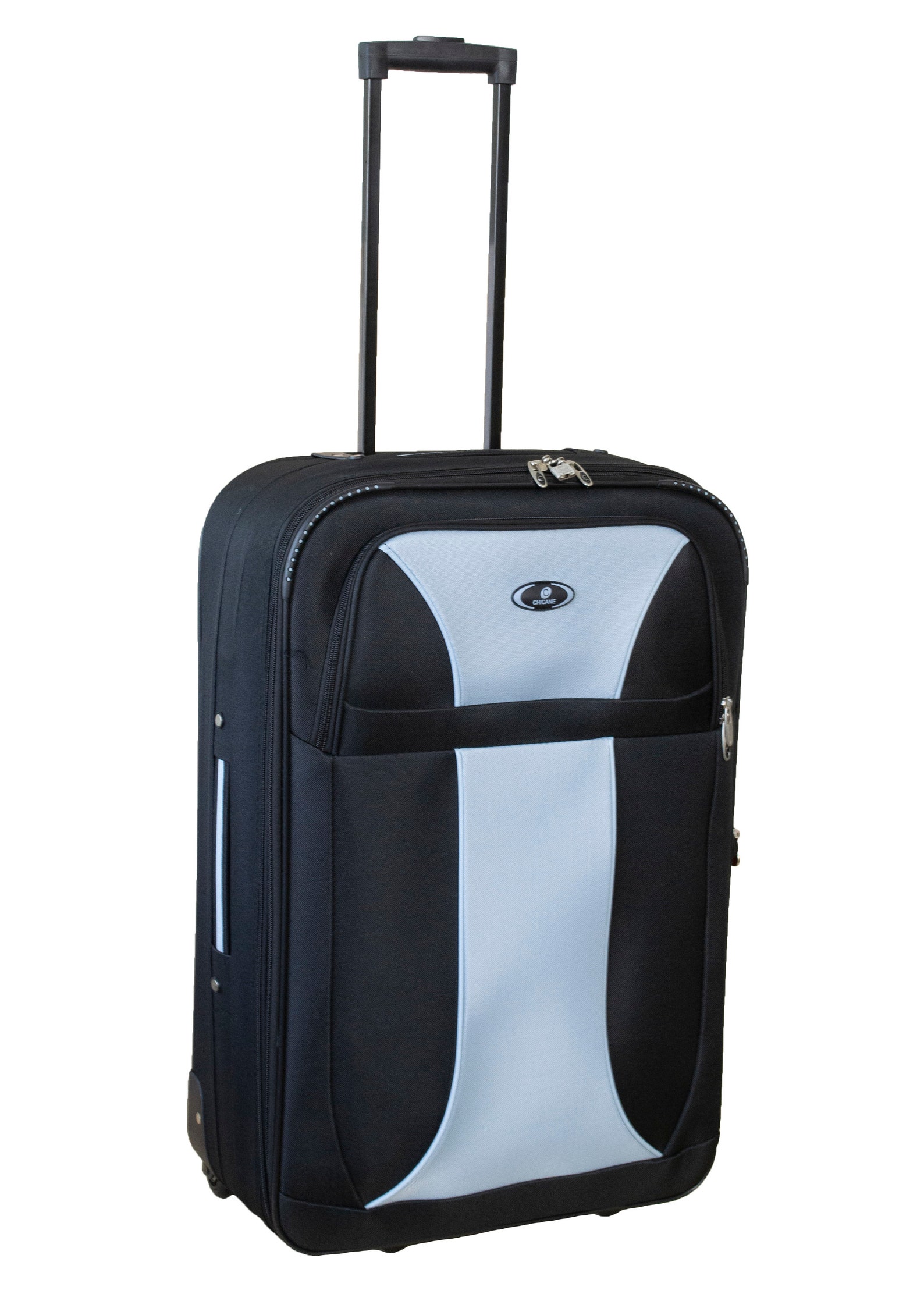 Lightweight 2 Wheel Soft Case Suitcase Travel Luggage Grey & - Etsy UK