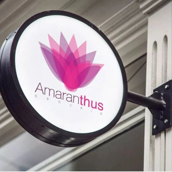 Exterior Circle Sign - Etsy