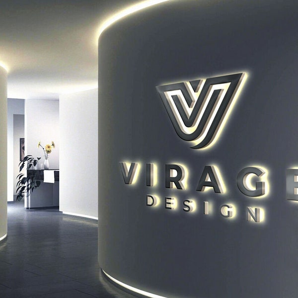 Business Lit Sign - Etsy