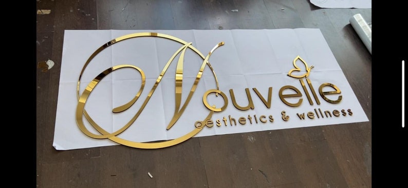 Laser Cut Logo Sign Custom 3D Office Sign Office Wall Decor - Etsy