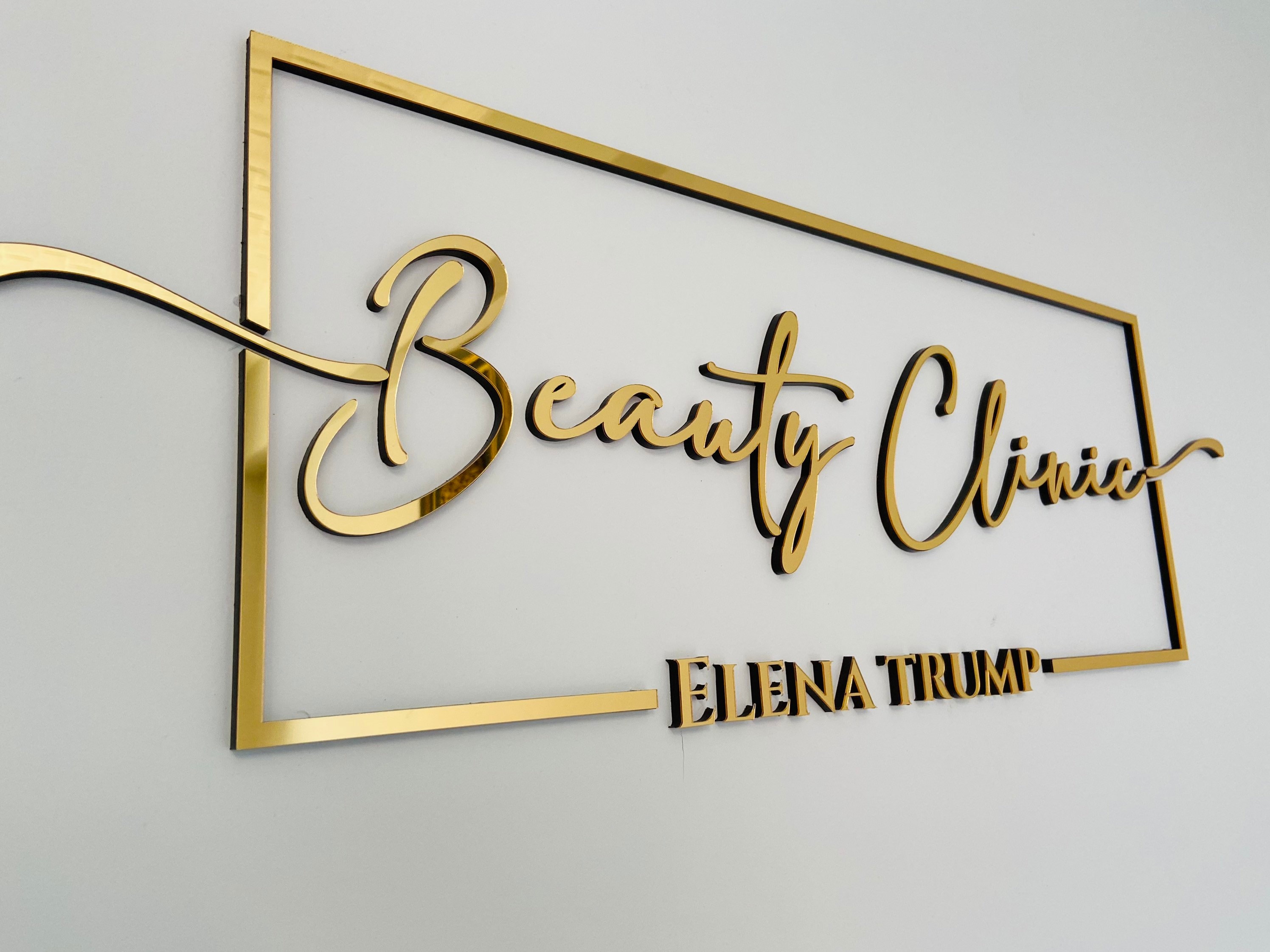 Custom Laser Cut, Clinic Sign, Sign with Raised 3D Design, Business ...