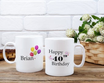 Happy Birthday Mug | Etsy