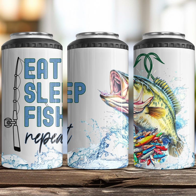 Eat Sleep Fish - Etsy