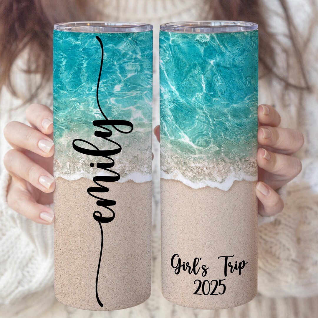 Custom Girls Trip Tumblers, Personalized Girls Trip Gifts, Custom Girls ...
