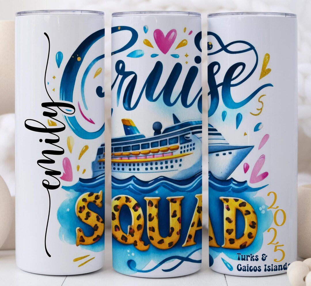 Buy Personalized Cruise Tumbler – Girls Trip Cruise Cup With Name ...