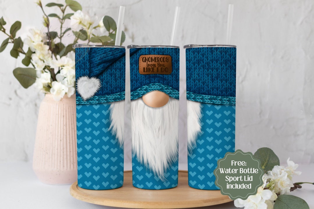 Gnome Tumbler, Gnome Personalized Gifts for Women, Gnome Body Loves You ...