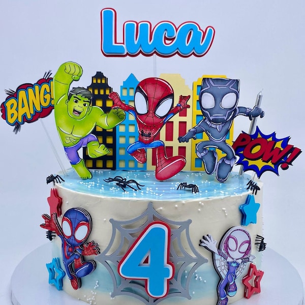 Hulk Cake Topper - Etsy