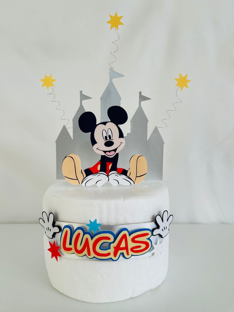 Mickey Mouse Cake Topper / Mickey Cake Topper / Mickey - Etsy