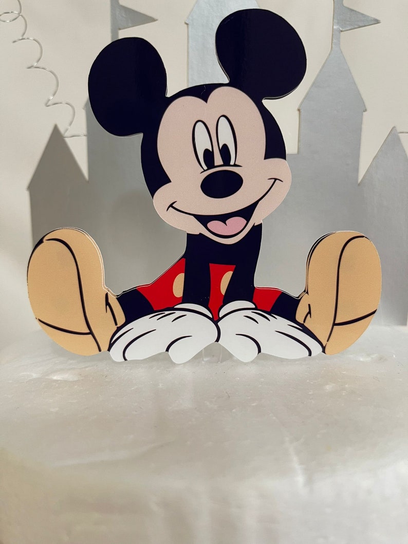 Mickey Mouse Cake Topper / Mickey Cake Topper / Mickey - Etsy