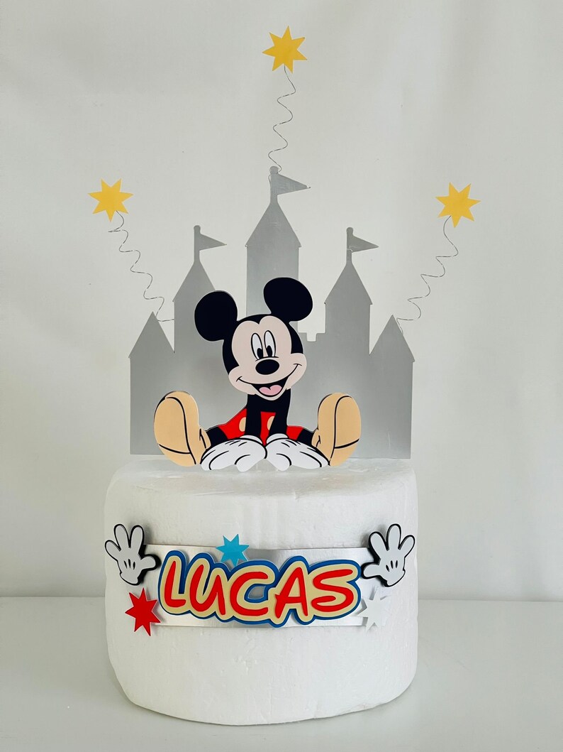 Mickey Mouse Cake Topper / Mickey Cake Topper / Mickey - Etsy
