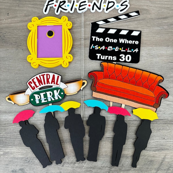 Friends Cake Topper - Etsy