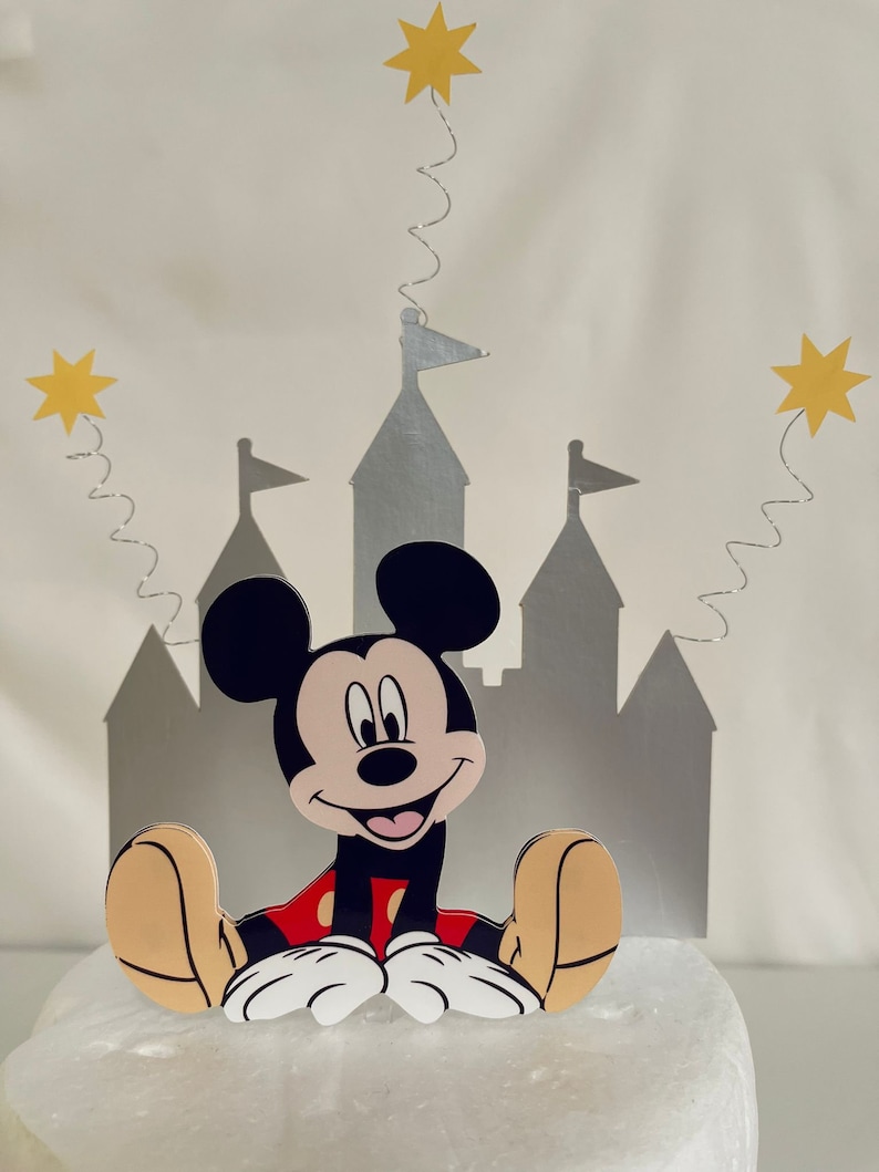 Mickey Mouse Cake Topper / Mickey Cake Topper / Mickey - Etsy