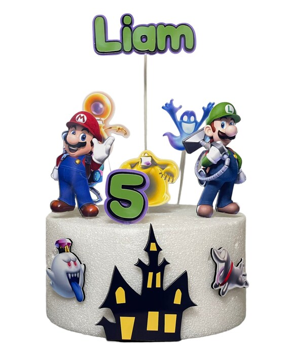 Luigi's Mansion Cake Topper / Super Mario Cake Topper / - Etsy Australia