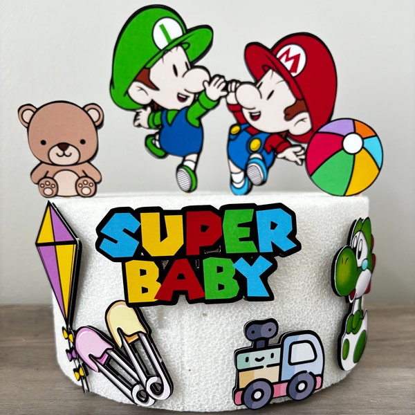 Baby Mario - Etsy