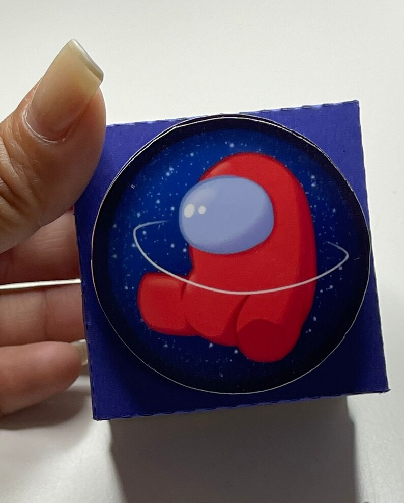 Among Us Candy Box Among Us Favor Box Among Us Treat Box - Etsy