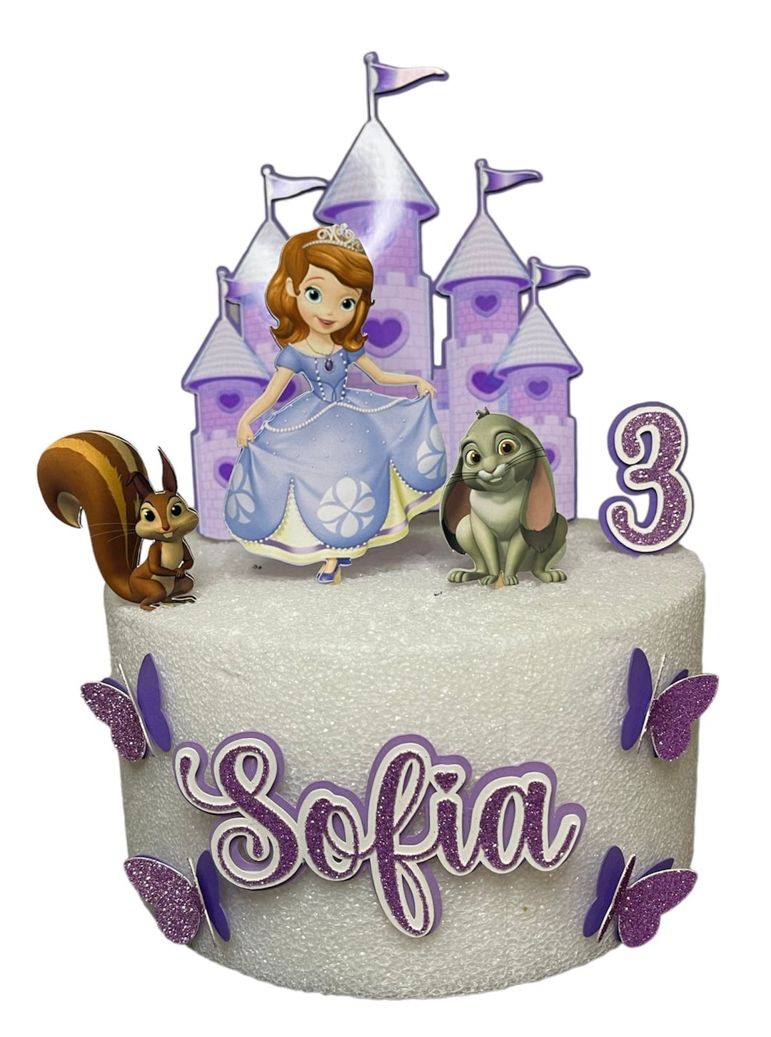 Sofia at First Cake Topper / Sofia at First / Sofia at First Birthday ...