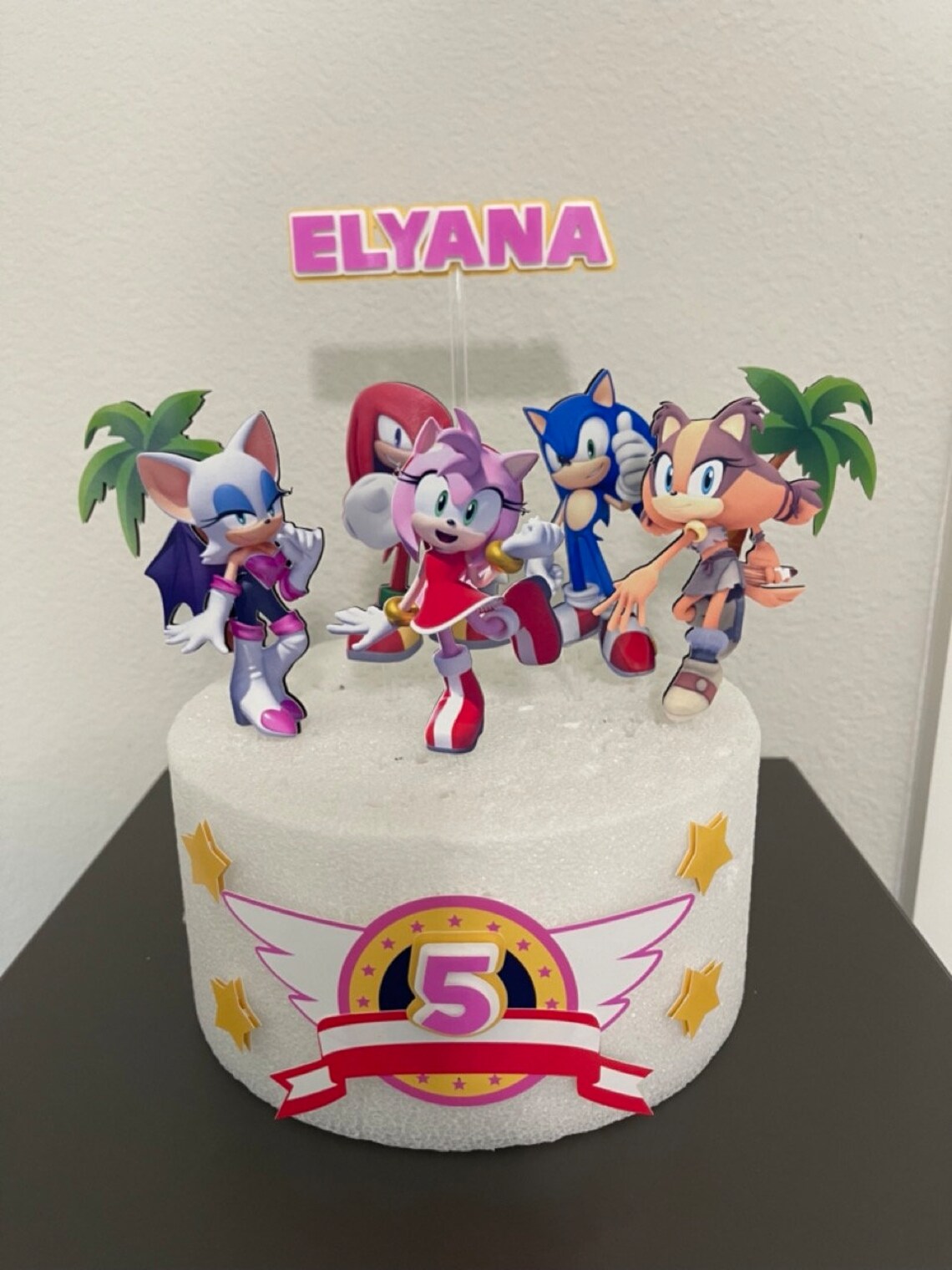 Sonic Birthday Cake Topper/ Personalized Sonic Cake - Etsy