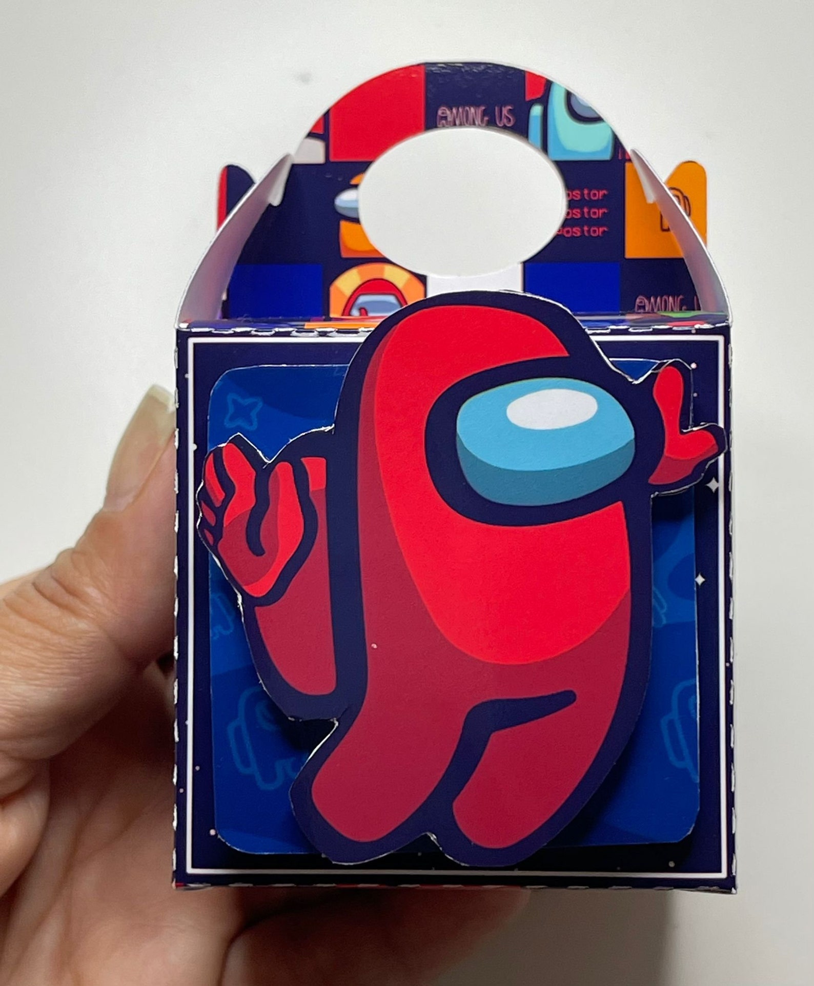 Among Us Candy Box Among Us Favor Box Among Us Treat Box - Etsy