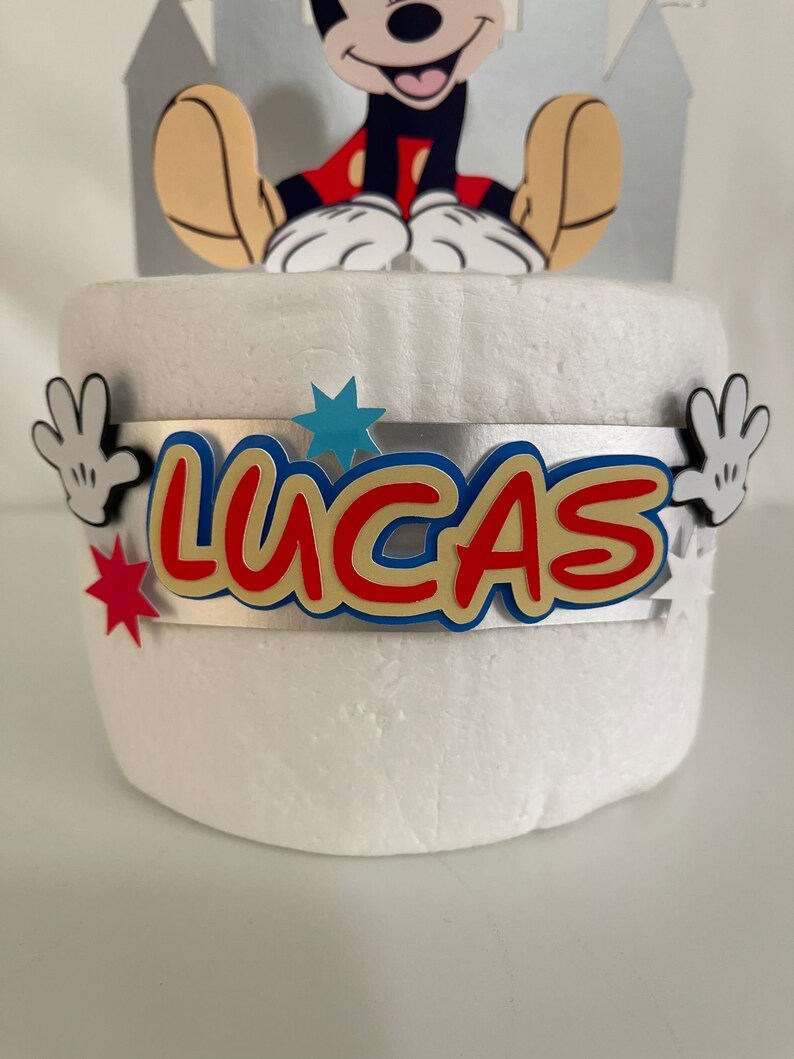 Mickey Mouse Cake Topper / Mickey Cake Topper / Mickey - Etsy