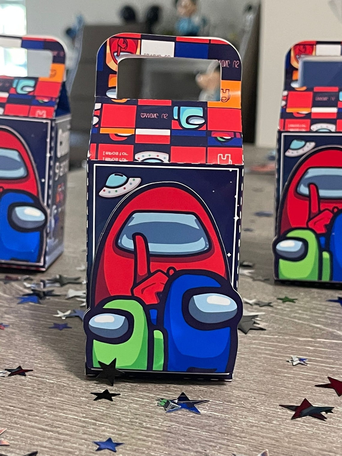 Among Us Candy Box Among Us Favor Box Among Us Treat Box - Etsy