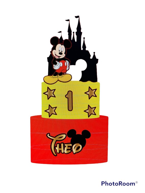 Mickey Mouse Cake Topper / Mickey Cake Topper / Mickey - Etsy