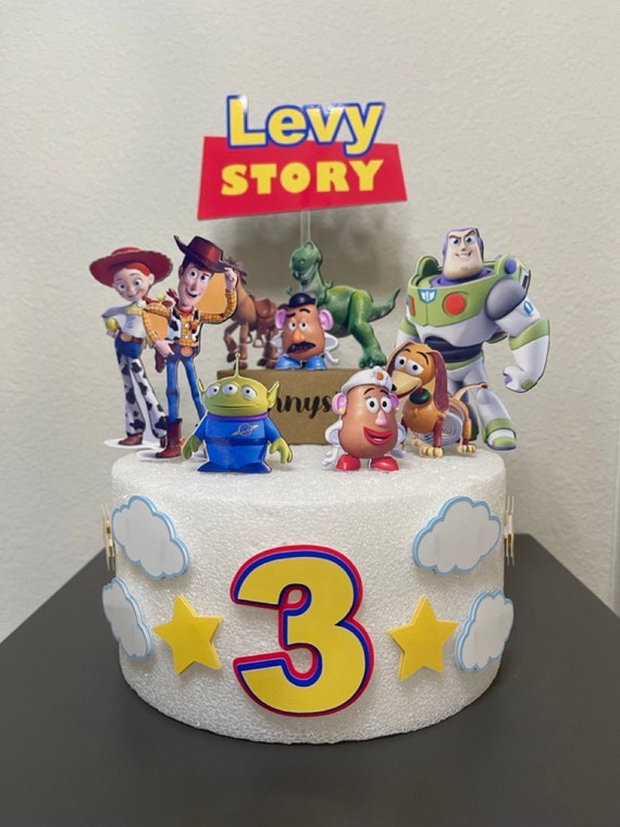 Pcs Toy Inspiration Story Cake Topper, Toy Game Story, 52% OFF