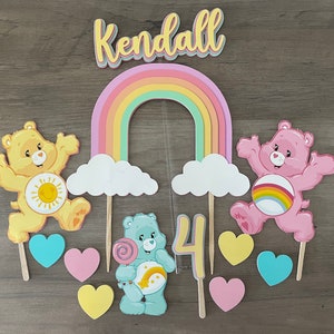 Care Bears Cake Topper - Etsy
