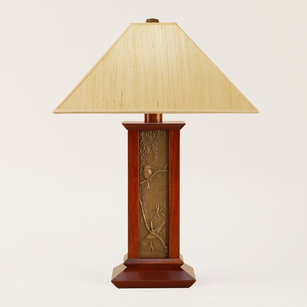 Mission Wood Lamp - Etsy