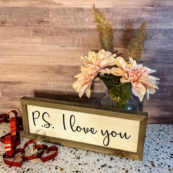 Wooden Love Sign - Etsy