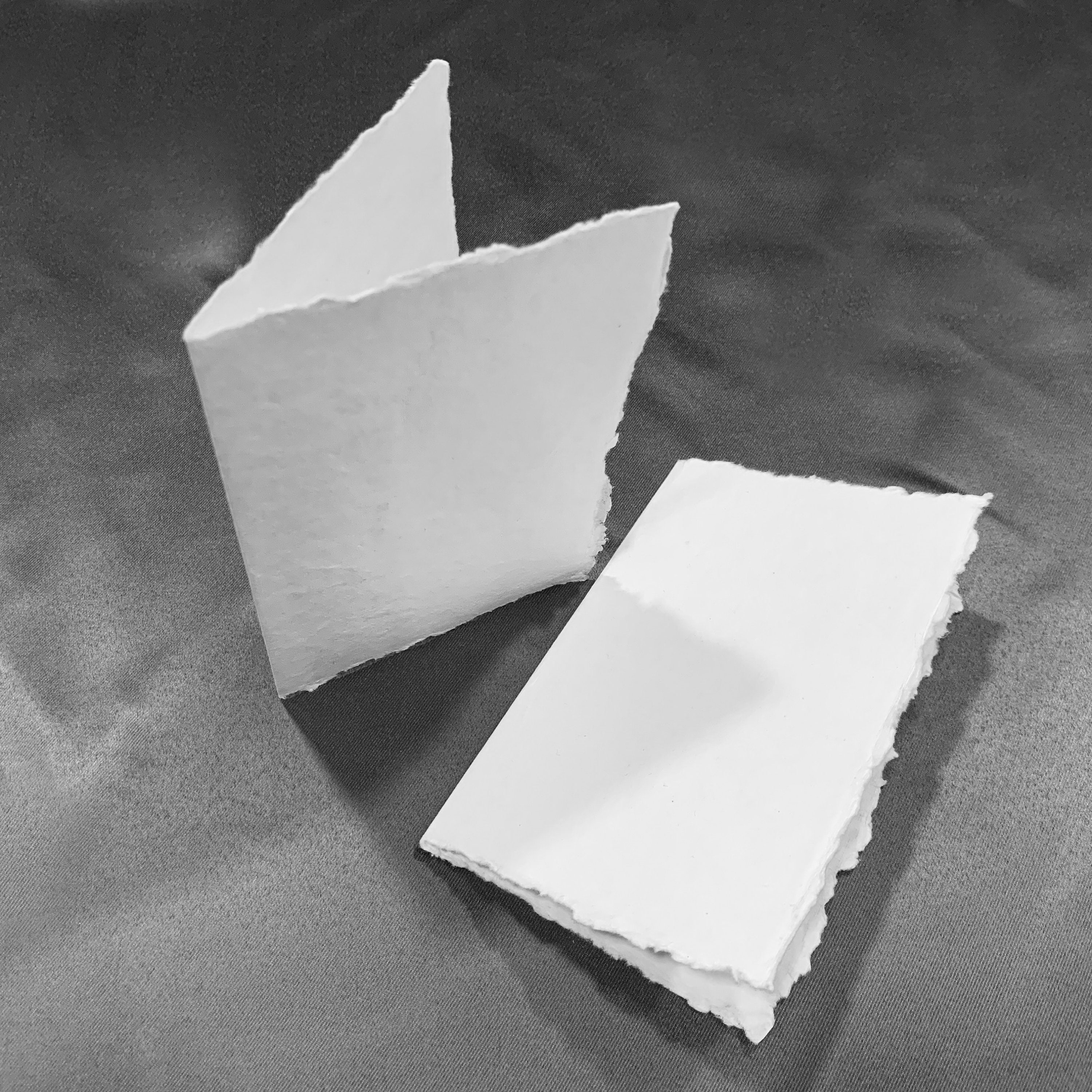 Pack of 20 Deckle-edge Handmade Paper Cards 300 Gsm for - Etsy