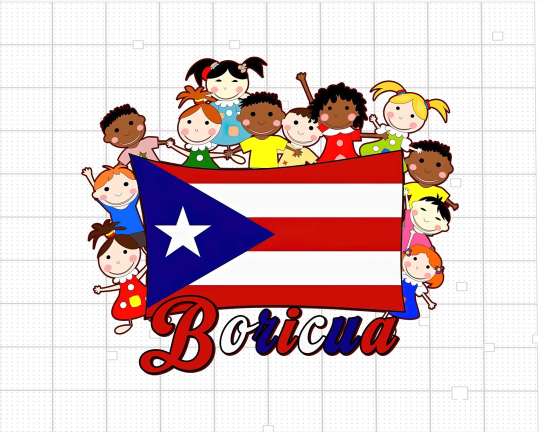 Boricua Children Png Boricua Png Hispanic Boricua Heritage - Etsy