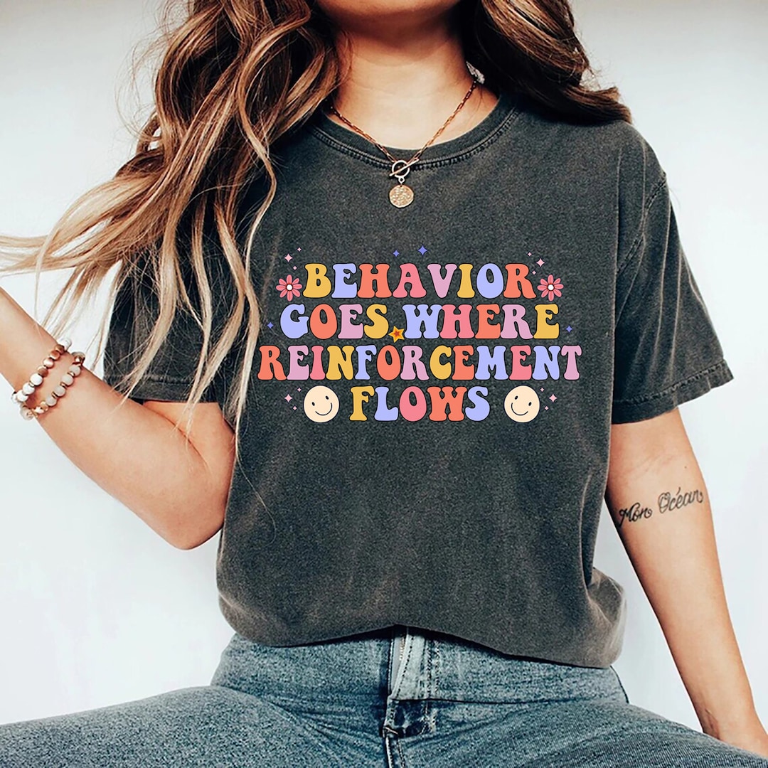 BCBA ABA Behavior Therapy Shirt Therapy Special Ed Teacher Gift Shirt ...