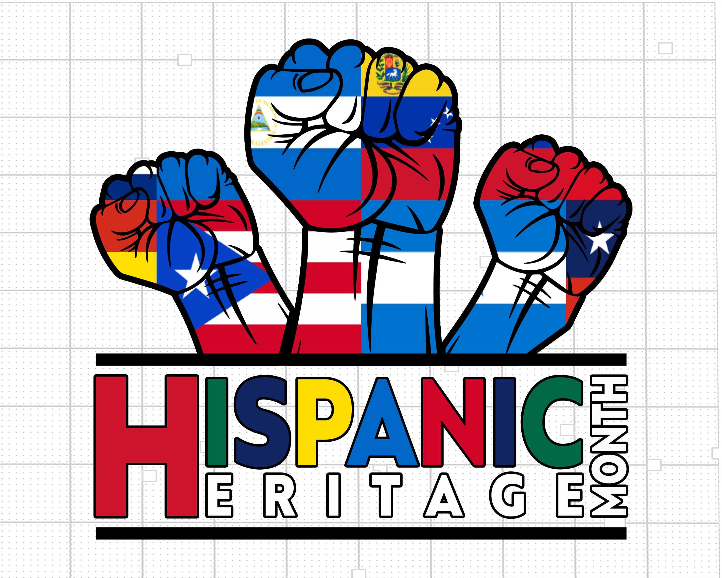 Hispanic Heritage Month Png Hispanic Heritage Month Png - Etsy