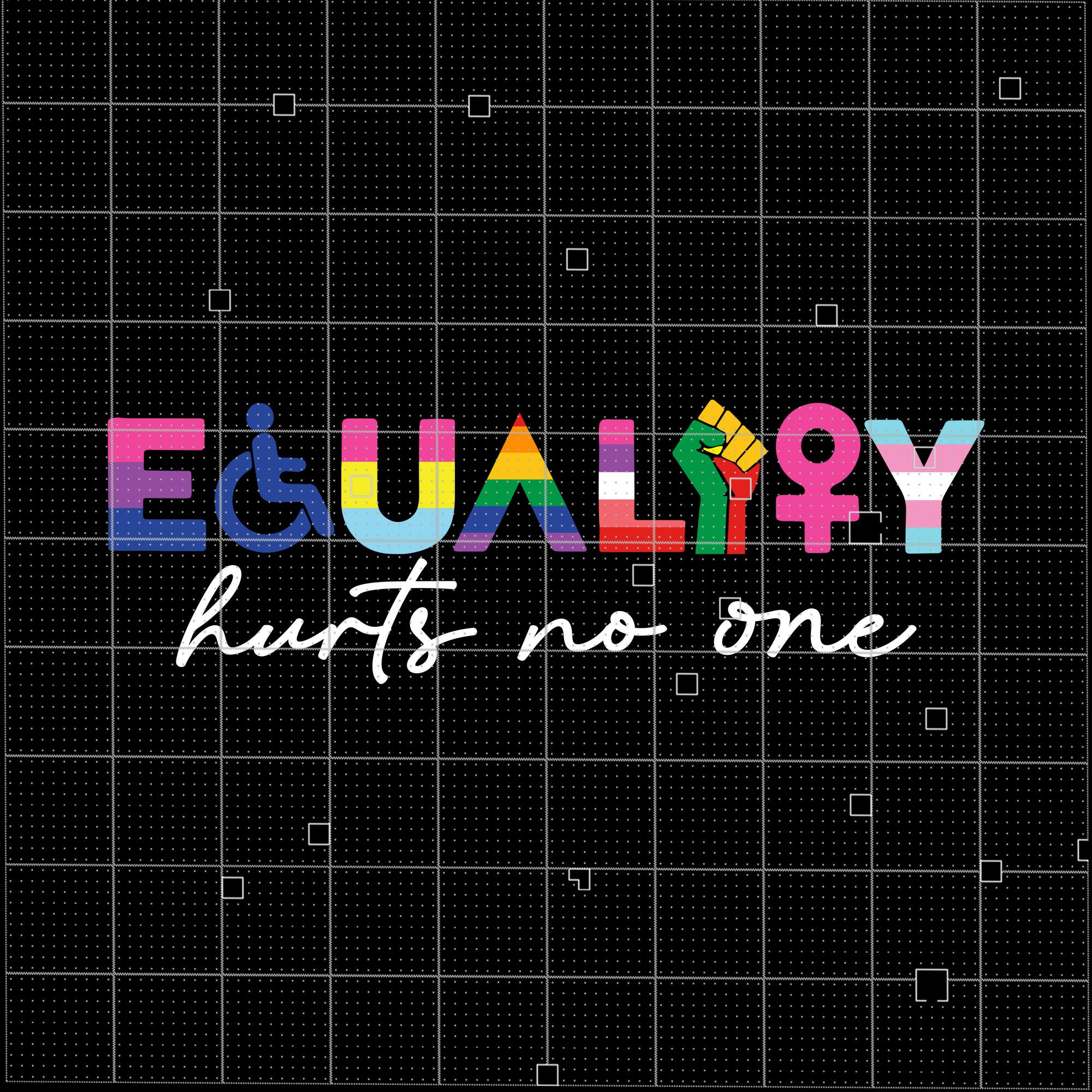 Equality Hurts No One Png Equality Png Human Rights Png - Etsy